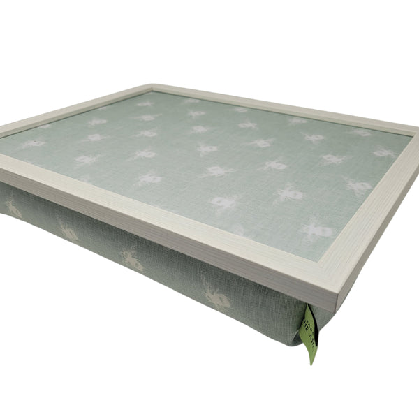 Luxury Lap Tray With Bean Bag - Bees Design – Made In The Mill
